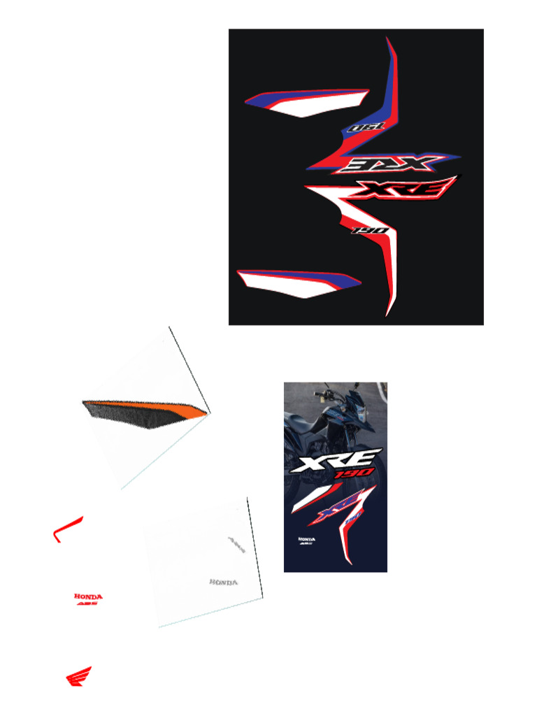 Didil Adesivos Xre 190 Na Medida Certa | PDF