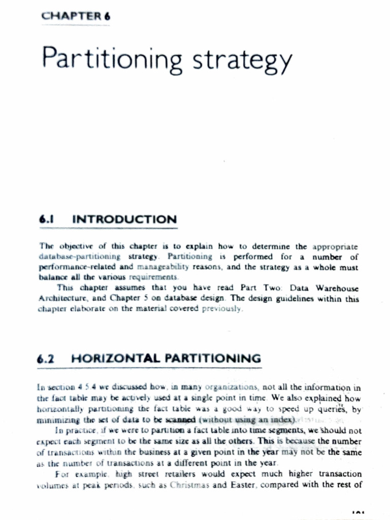 Database Partitioning Strategies Explained | PDF | Data Warehouse ...