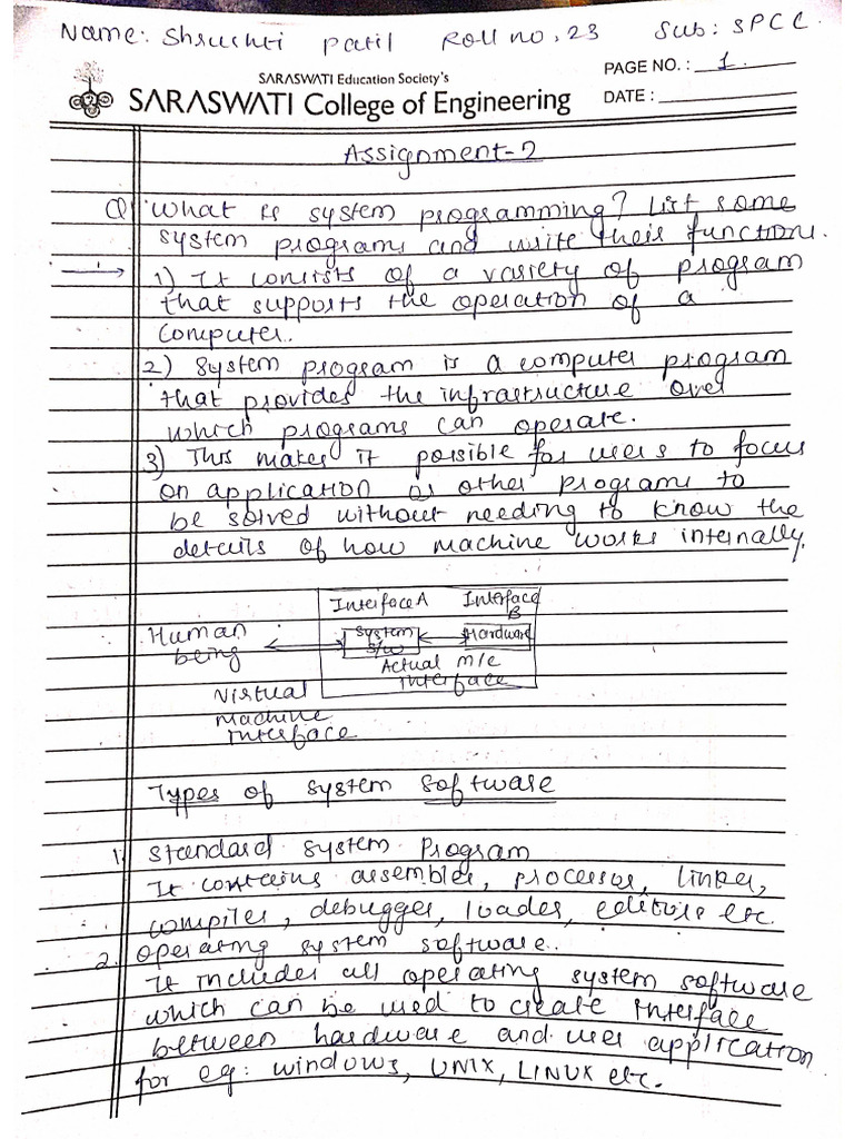 SPCC Assignment 2 | PDF