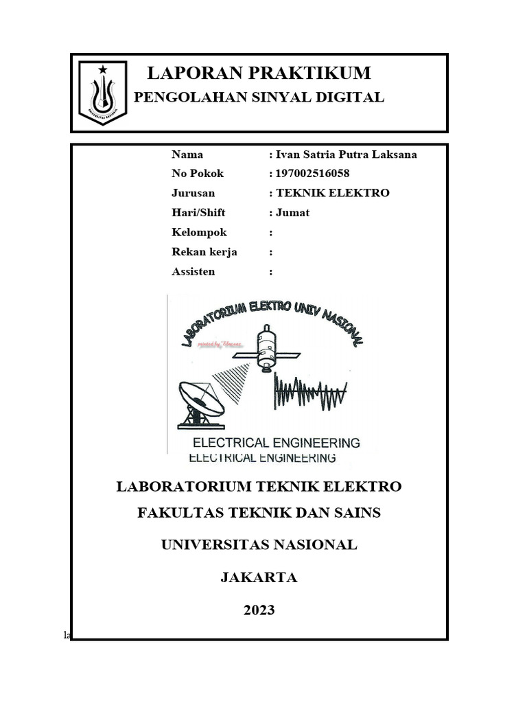 Ivan Satria - 197002516058 - Lab Worksheet III | PDF | Phase (Waves) | Probability Theory