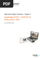 IGCSE History Paper 2 Exam Techniques | PDF | World War I Reparations ...