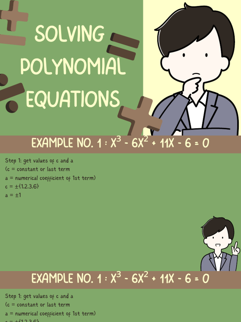 Solving Polynomial Equations | PDF | Numerical Analysis | Algorithms