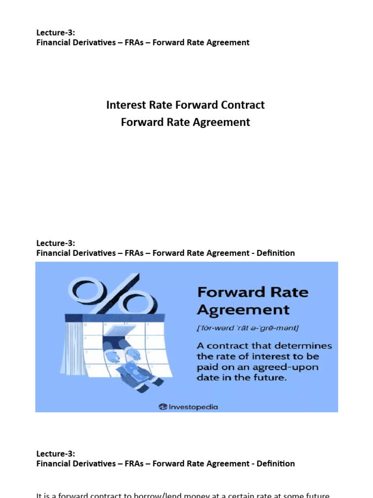 L2 Introduction FRA | PDF | Derivative (Finance) | Banking