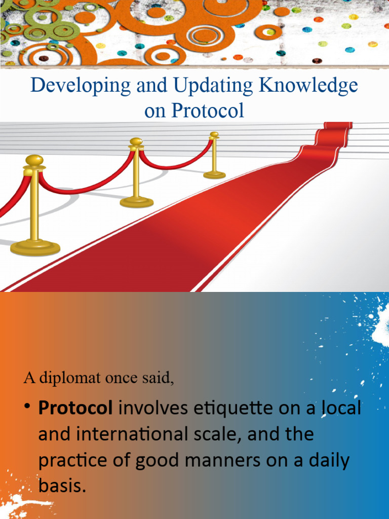 Protocol | PDF | Etiquette