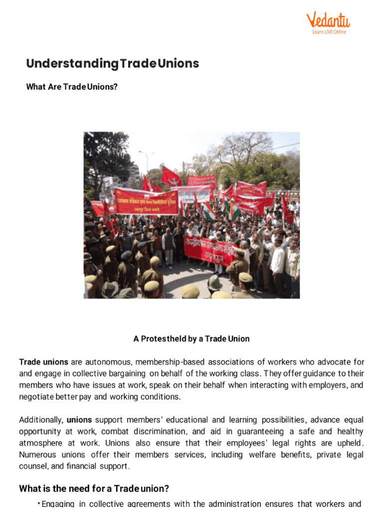 Understanding Trade Unions | PDF