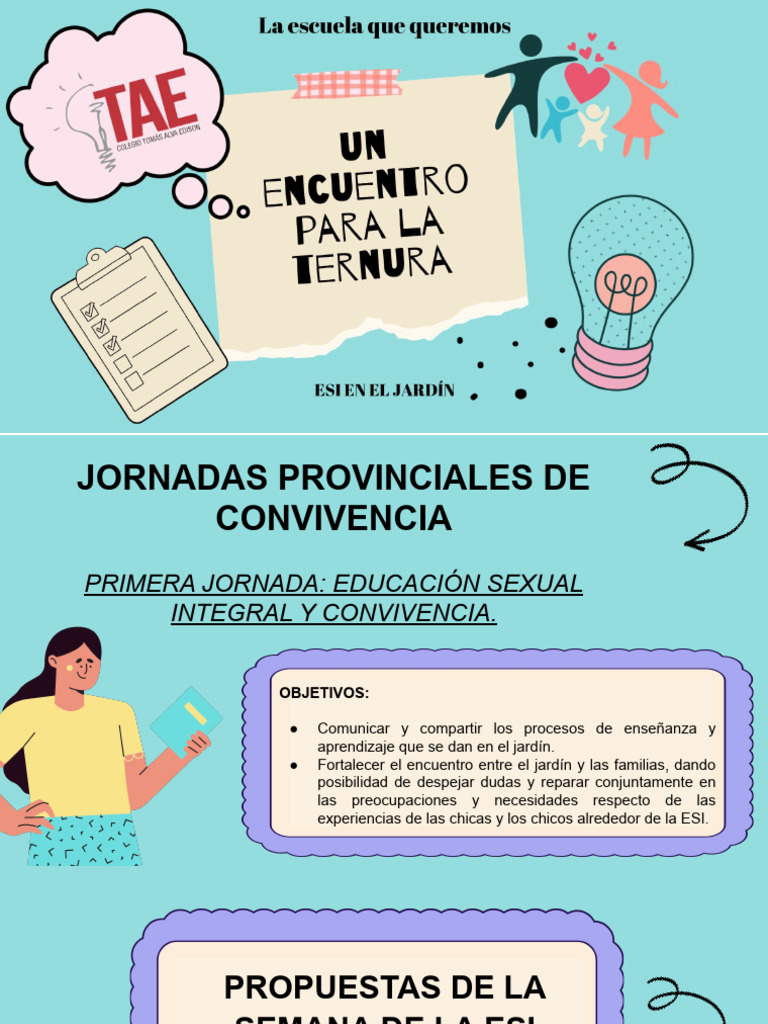 Esi Jardín Pdf Educación Sexual