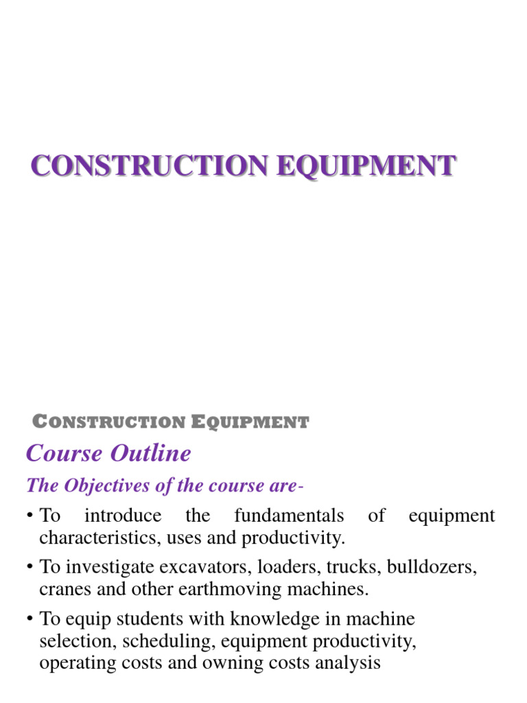 Chapter 1 | PDF | Heavy Equipment | Loader (Equipment)