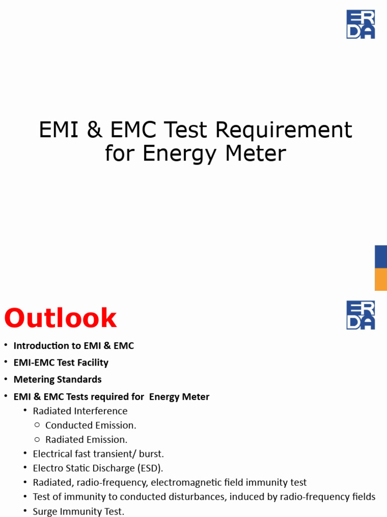 EMC Test For Energy Meter | PDF | Electromagnetic Compatibility ...