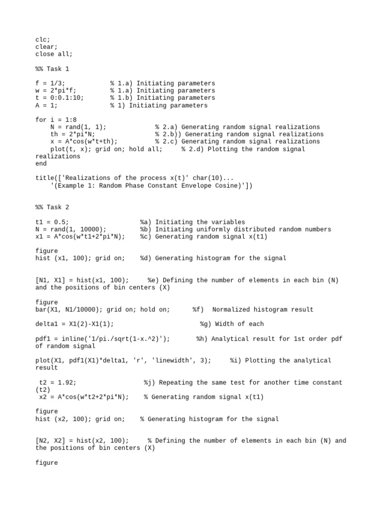Lab5 Solutions | PDF | Autocorrelation | Statistical Analysis
