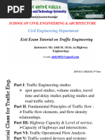 Sidra Software | PDF | Road Transport | Transportation Engineering