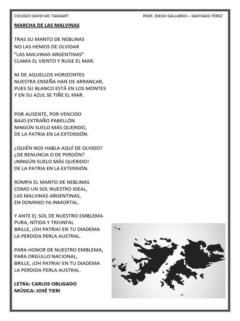 Marcha de Las Malvinas | PDF