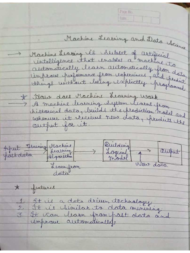 ML NOTES (1) | PDF