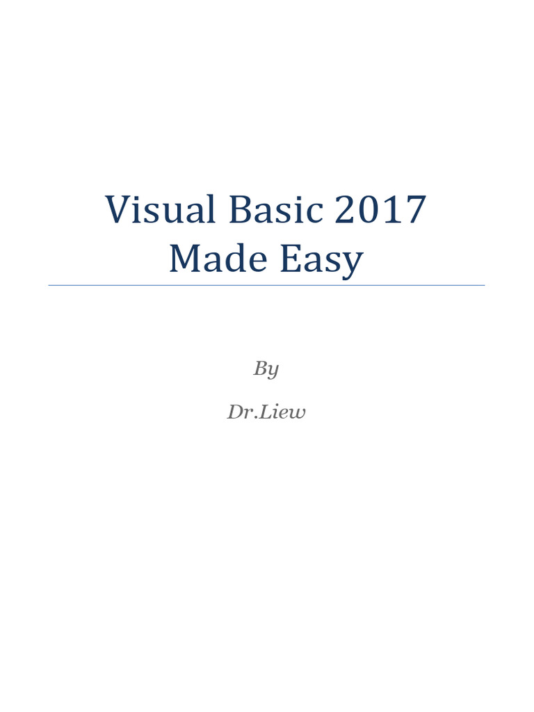 Visiul Programing Full PDF | PDF | Computing | Computer Programming