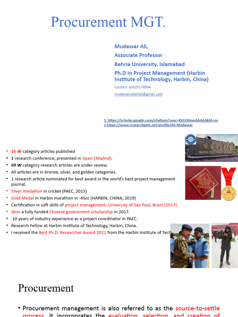 Procurement BU L 1 21 2 24 1 | PDF | Procurement | Supply Chain