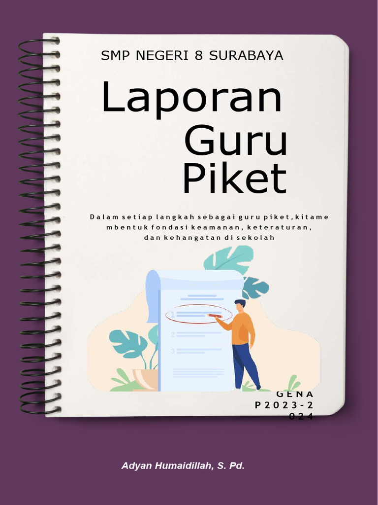 Contoh Laporan Guru Piket | PDF