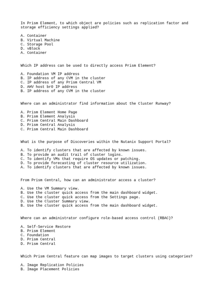 Nca 6.5 | PDF | Computer Network | Computer Cluster