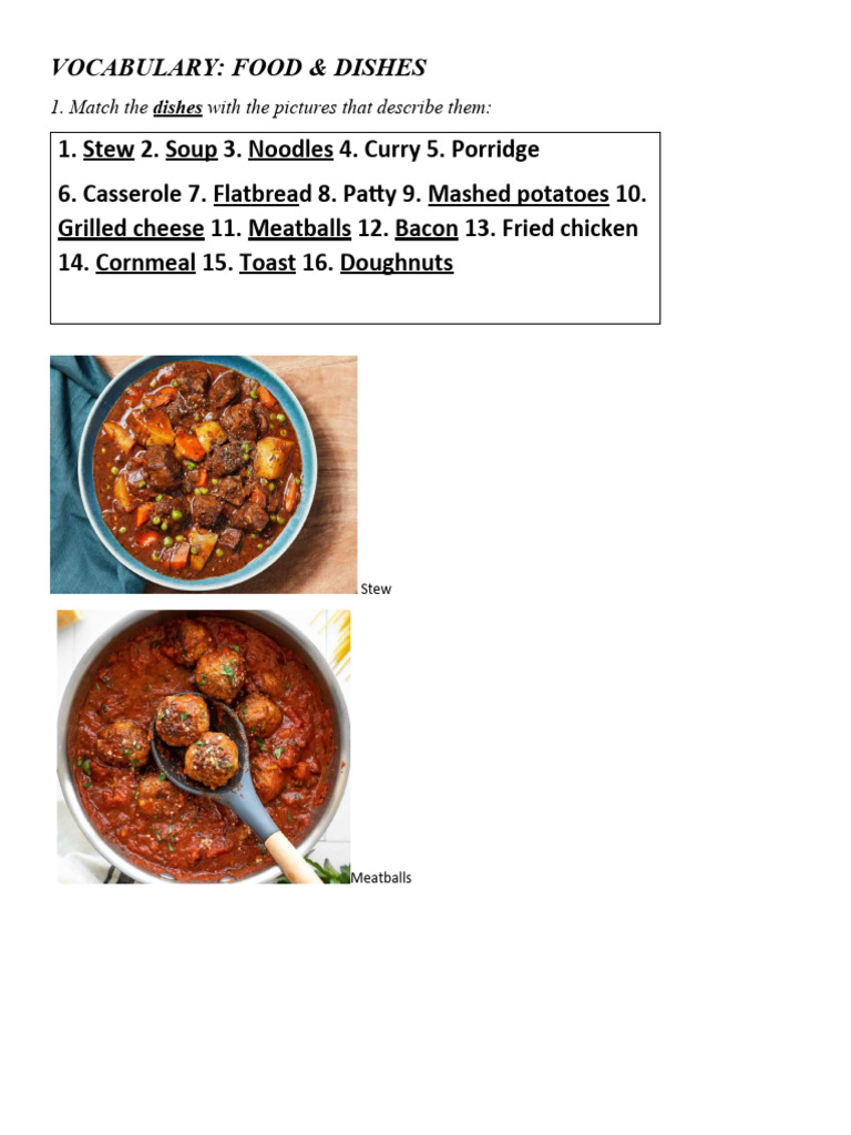 Food and Dishes | PDF | Cooking | Grilling