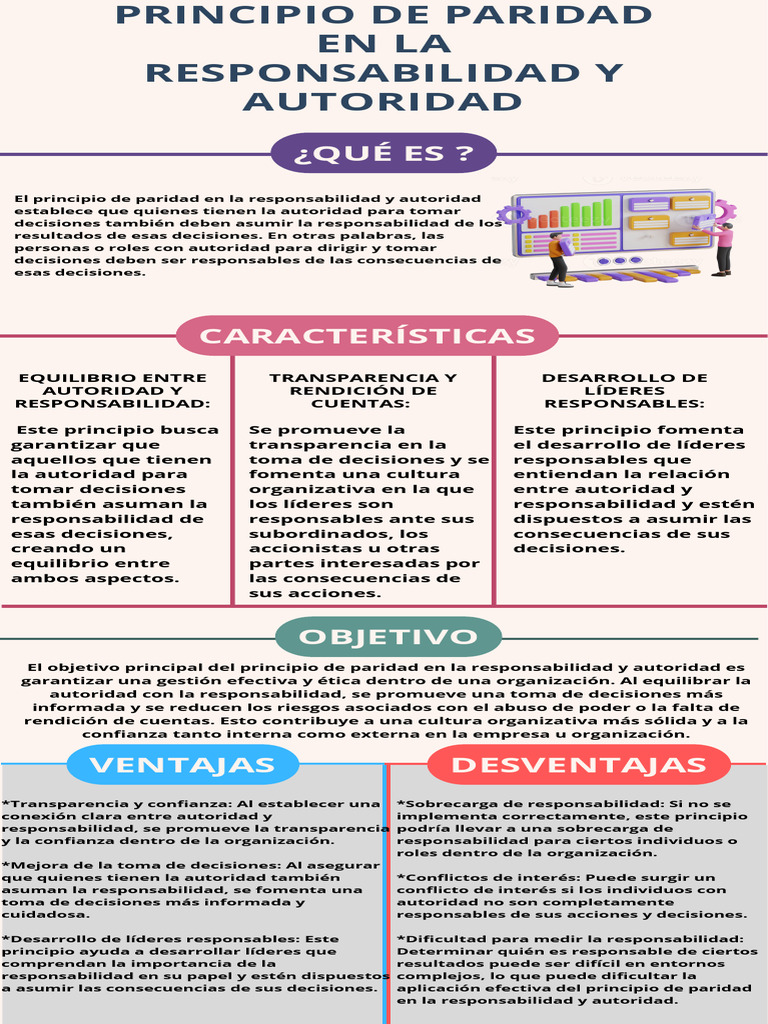 Principio De Paridad En La Responsabilidad Y Autoridad Pdf Toma De 4632