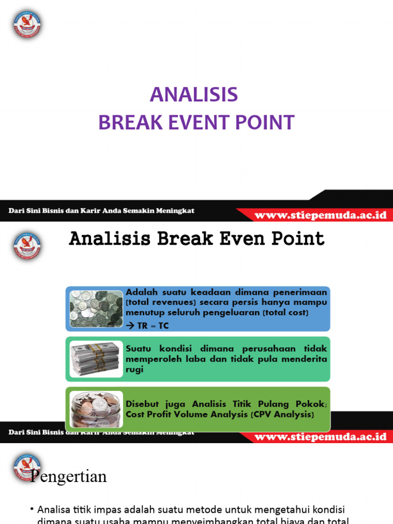 Bab 12.. Analisis Break Even Point | PDF