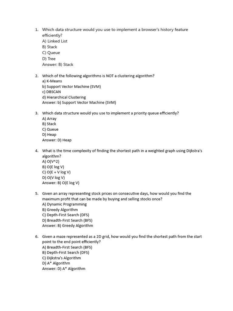 Computer Science Quiz | PDF | Relational Database | Backup