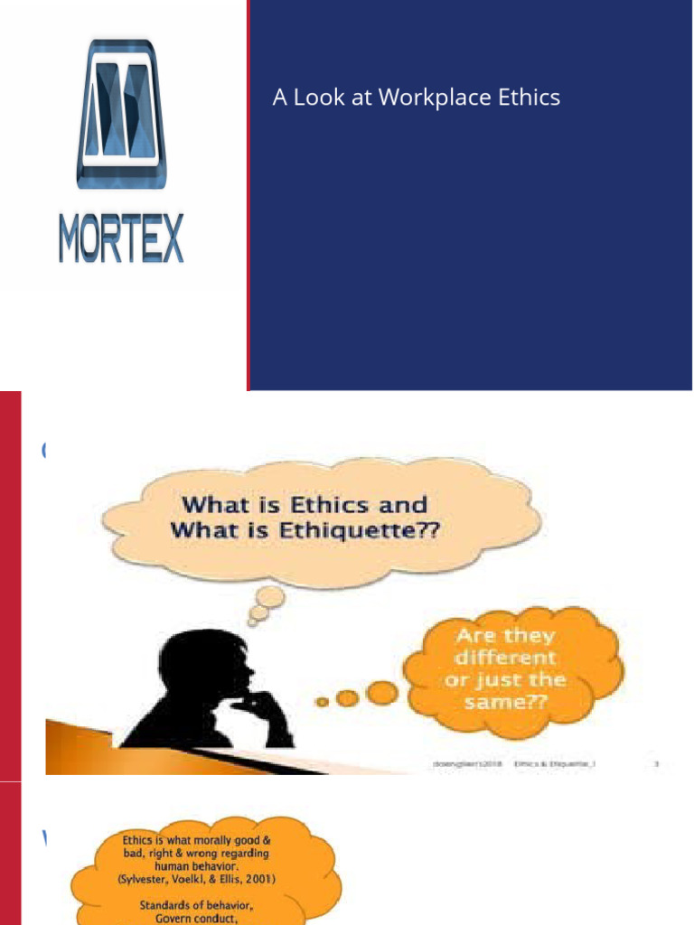 A Look at Workplace Ethics | PDF | Social Psychology