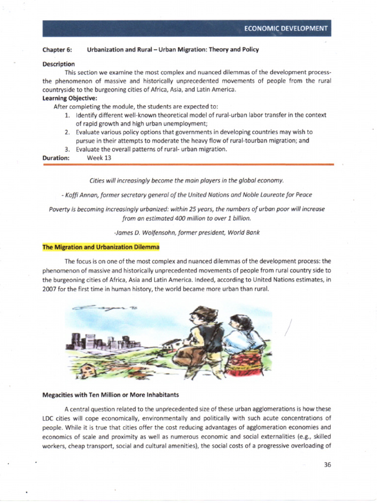 Econ Dev Chap 6 | PDF