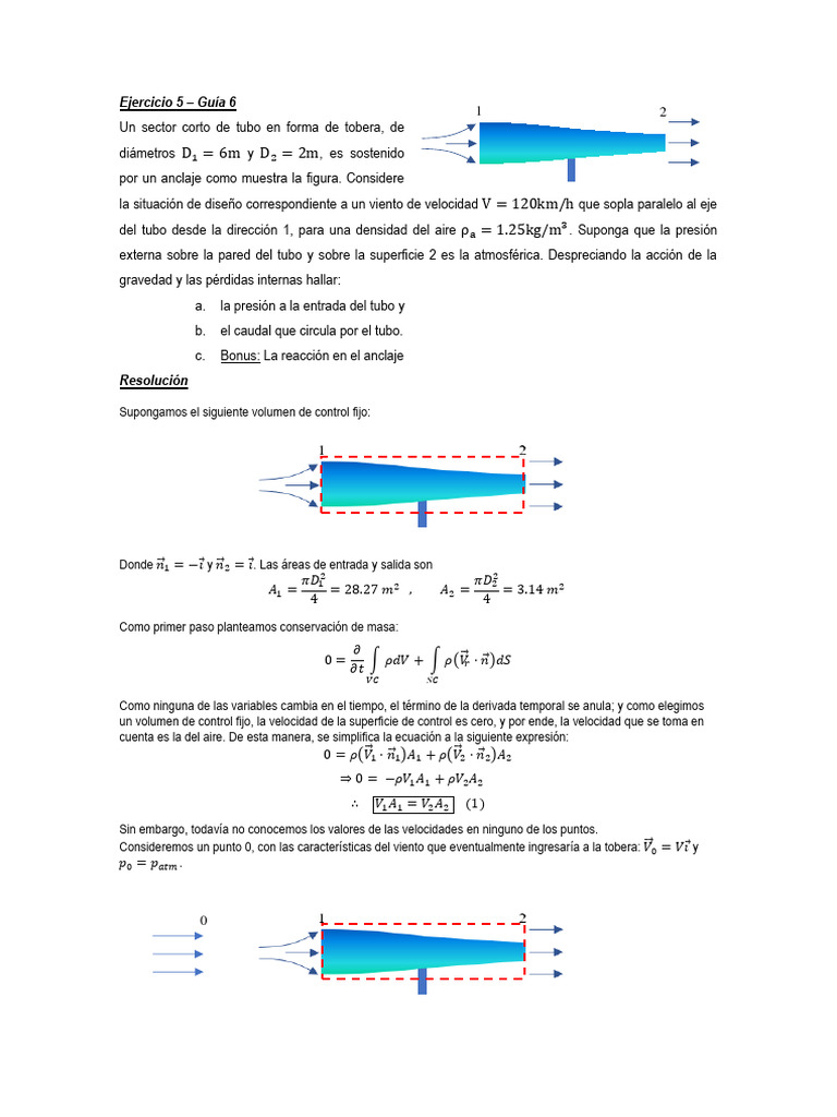 Ej 5 Guia 6 | PDF | Mecanica clasica | Mecánica