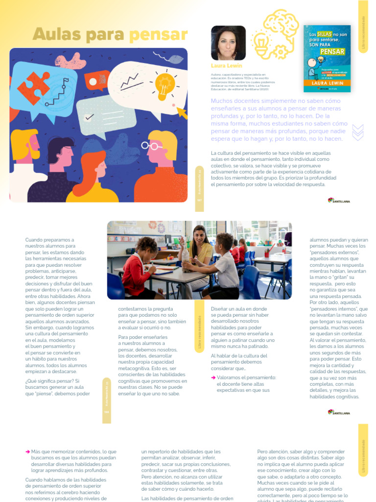 Laura Lewin Ruta Maestra Ed33 Pdf Pensamiento Enseñando