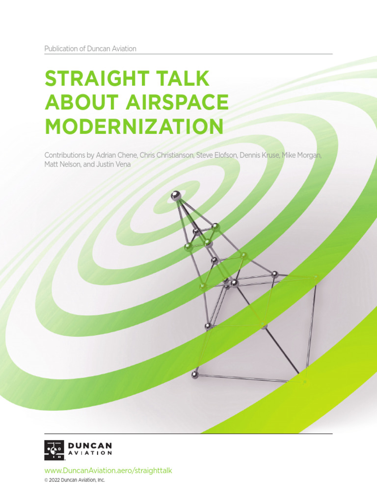 Straight Talk-Airspace Modernization | PDF | Air Traffic Control ...