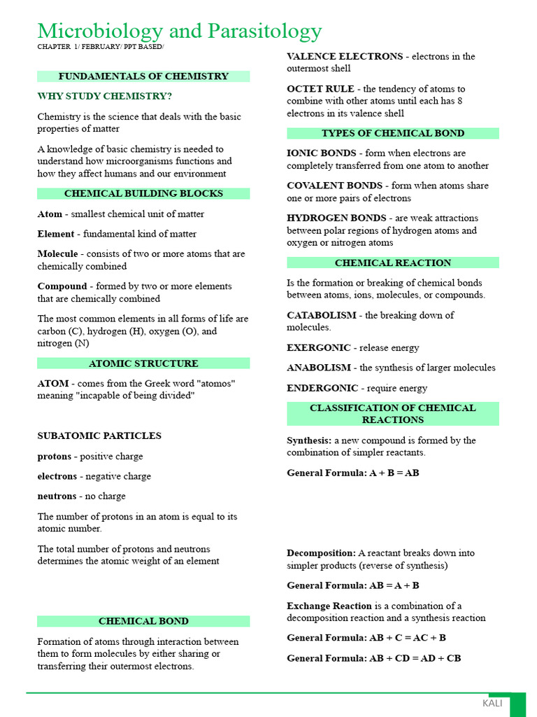 Transes Chap 1 Microbio | PDF | Chemistry | Carbohydrates