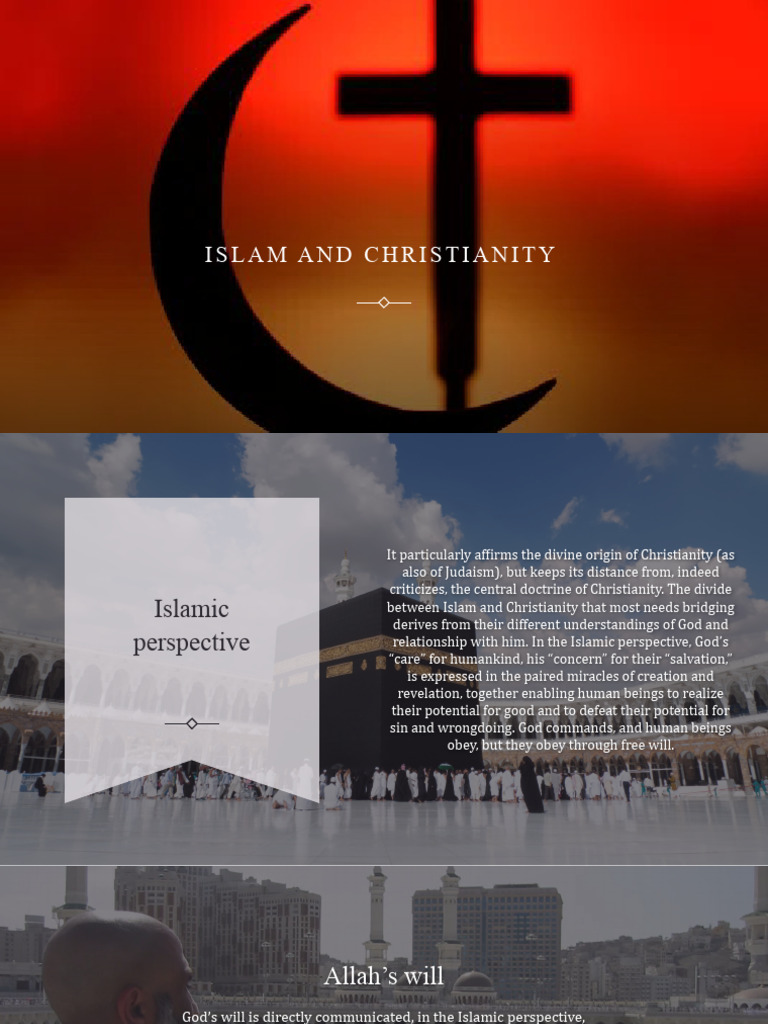 Islam and Christianity: A Comparative Study | PDF | Prophets And ...