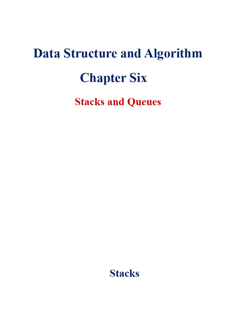 Stack and Queues | PDF | Queue (Abstract Data Type) | Computer Programming