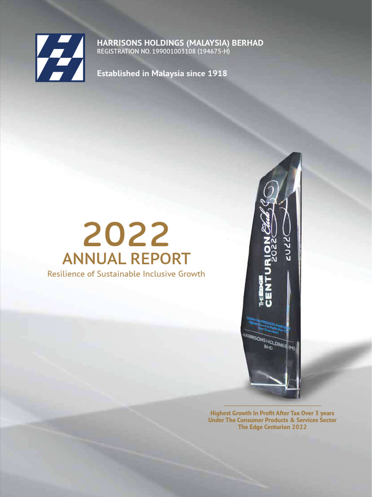 Harrisons 2022 Annual Report Final Compressed | PDF | Cost Of Living | Dividend