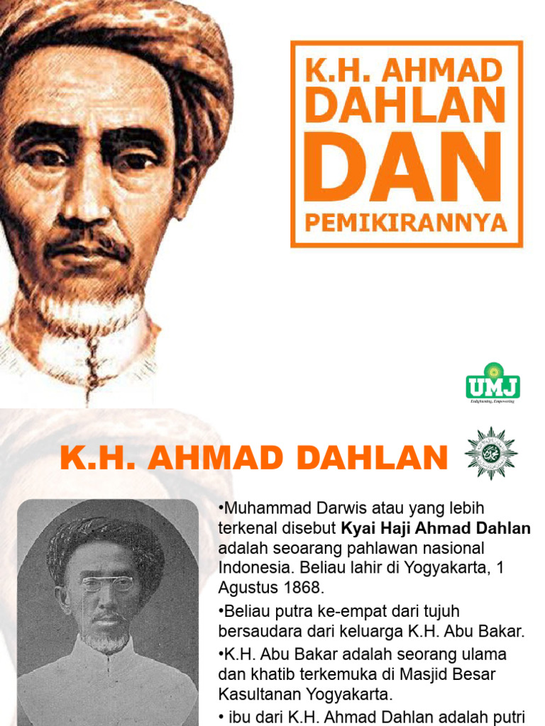 Pemikiran KH Ahmad Dahlan Silsilahnya | PDF
