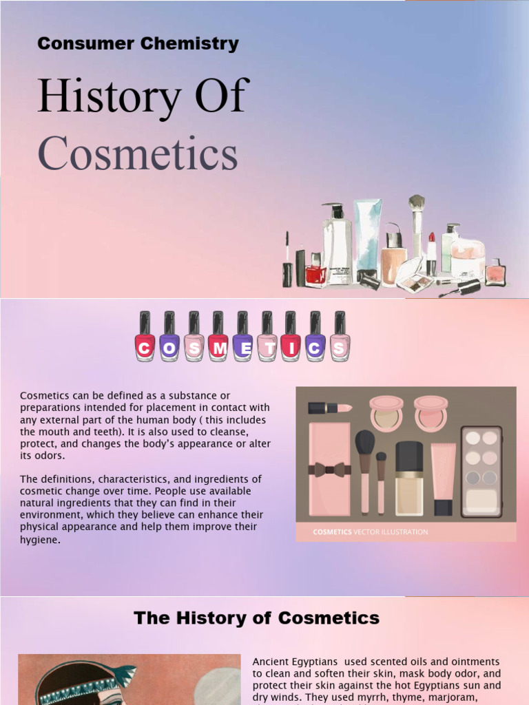 Conchem Mod 1 | PDF | Cosmetics | Emulsion