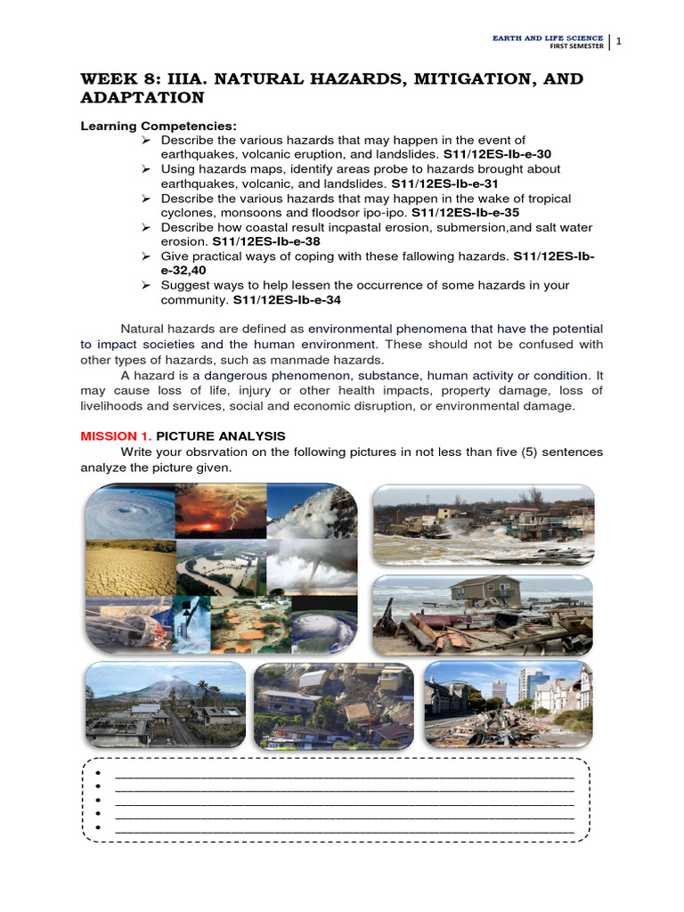 Natural Hazards and Mitigation Strategies | PDF | Volcano | Lava