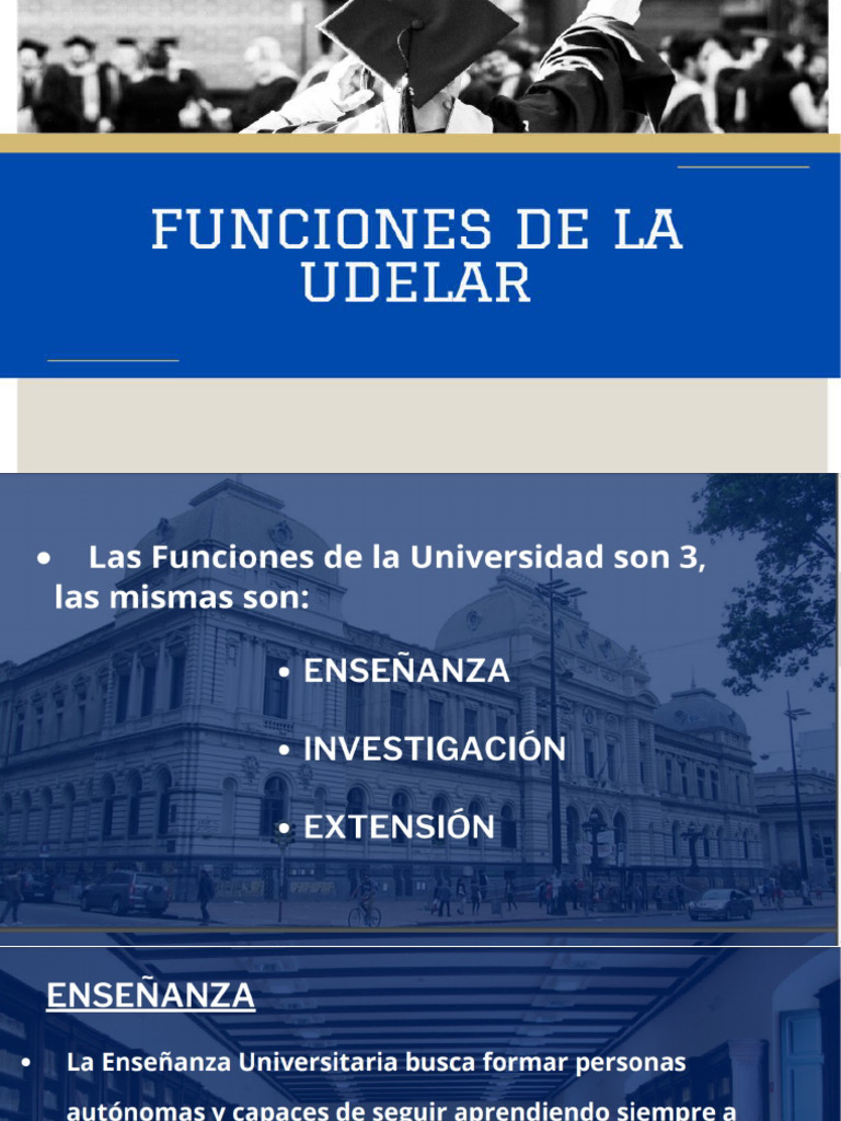 Funciones de La UDELAR | PDF