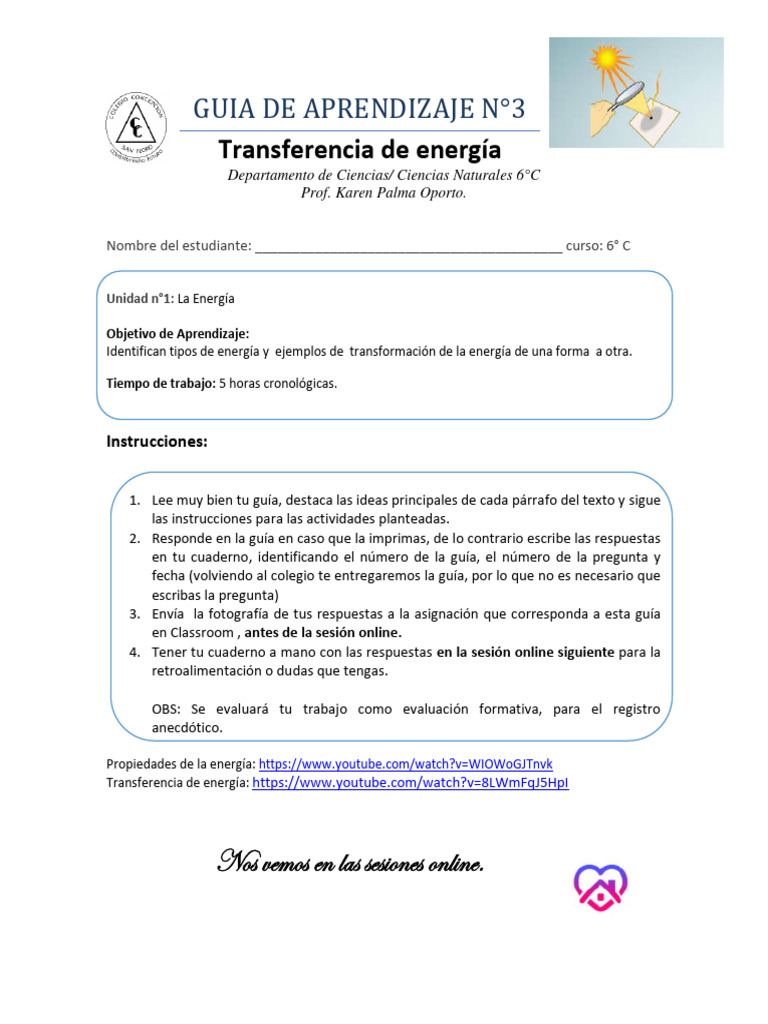 Transferencia y Transformación de Energía | PDF | Conduccion termica ...