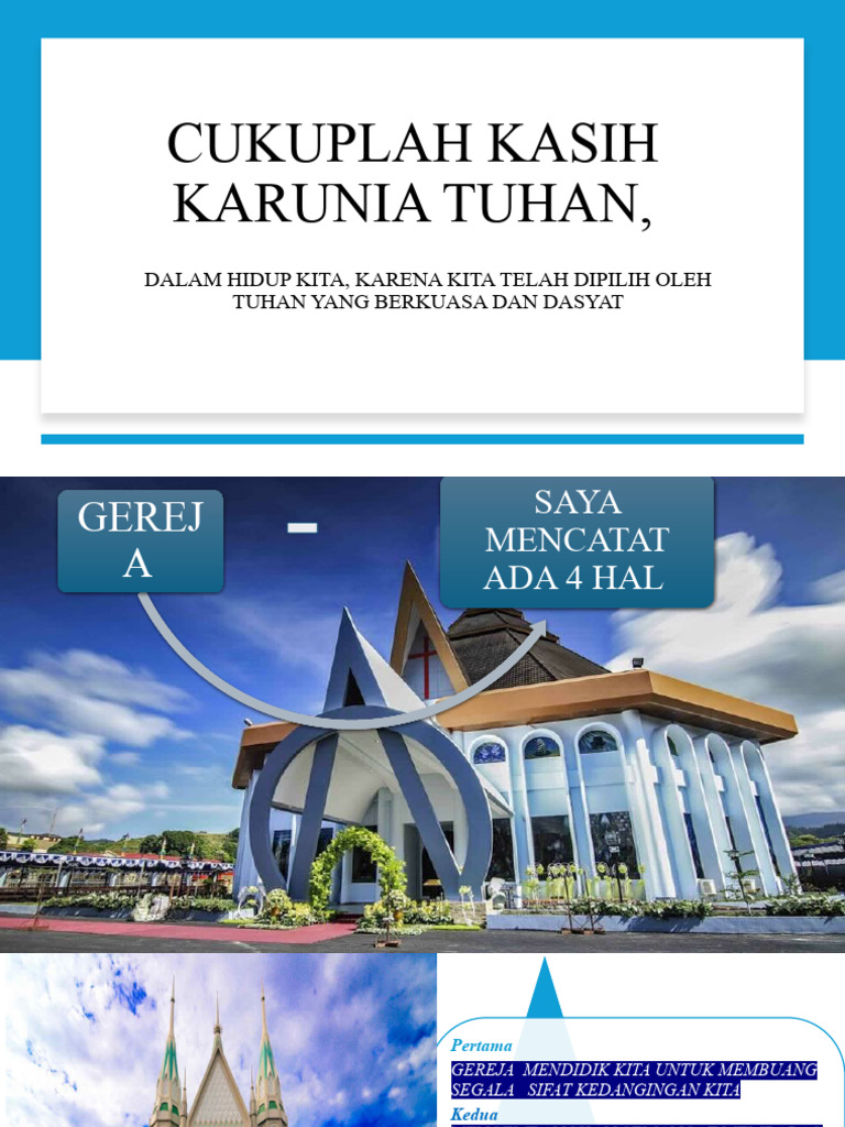 Cukuplah Kasih Karunia Tuhan | PDF | Pengembangan Diri | Agama ...