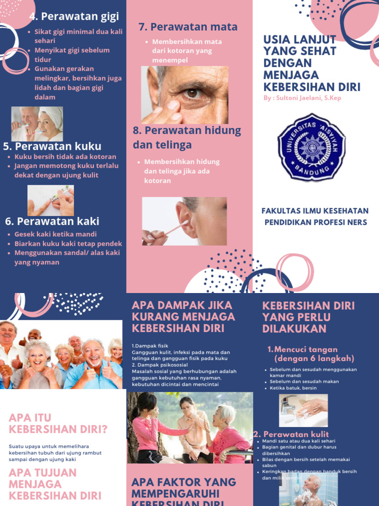 LEAFLET EDUKASI PERAWATAN DIRI - Sultoni Jaelani | PDF