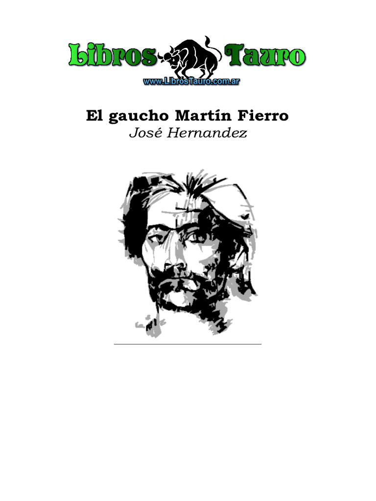 El Gaucho Martin Fierro.doc | PDF