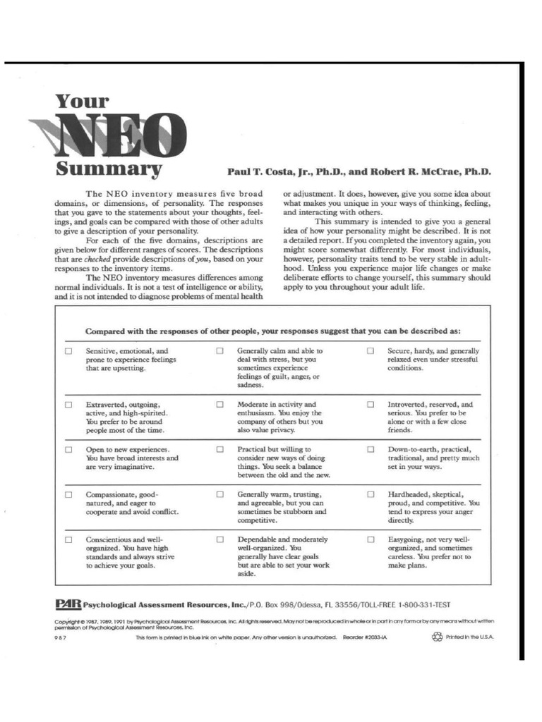 Neo-5 - S | PDF