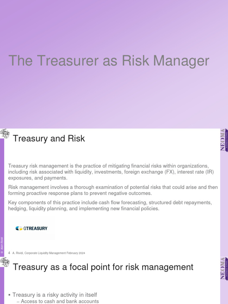 4 Risk Management 2024 part 1 | PDF | Foreign Exchange Market ...