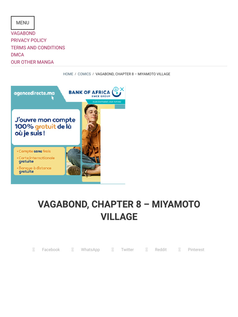 Vagabond Chapter 8: Miyamoto Village | PDF | General Fiction