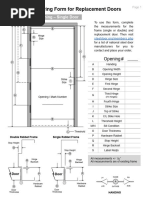 Door Size Calculator for Structural Openings | PDF | Door | Components