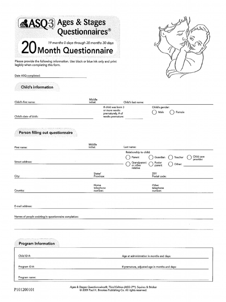 19 20 Month ASQ | PDF