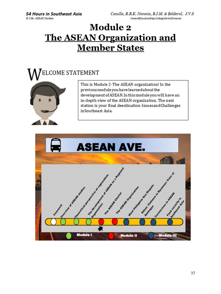Module 2 ASEAN Org | PDF