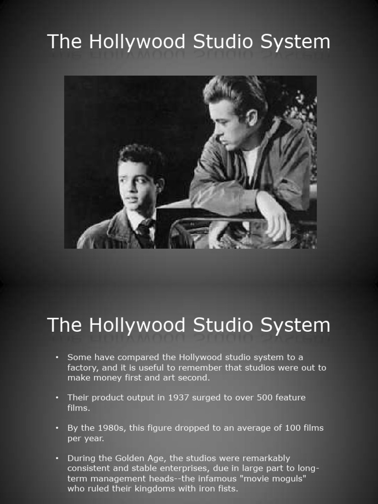 Hollywoodstudiosystem 130220053924 Phpapp01 | PDF | Cinema Of The ...