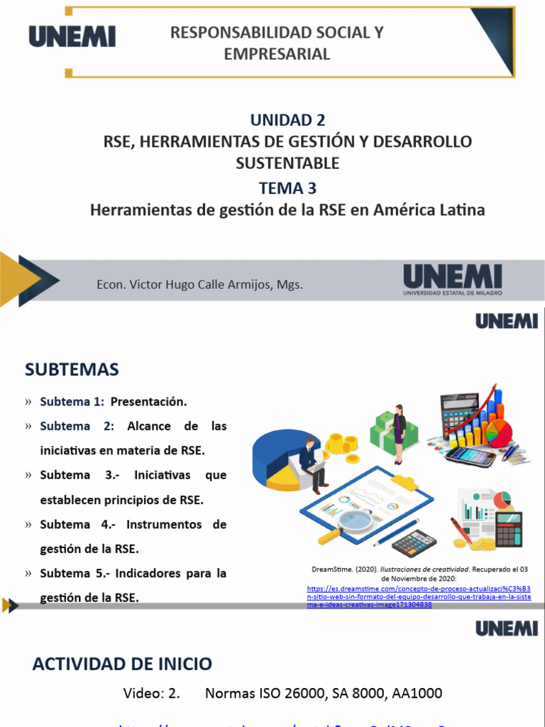 Unidad 2_tema 3_sub 1_sub 2 | PDF | Responsabilidad social corporativa | Sustentabilidad