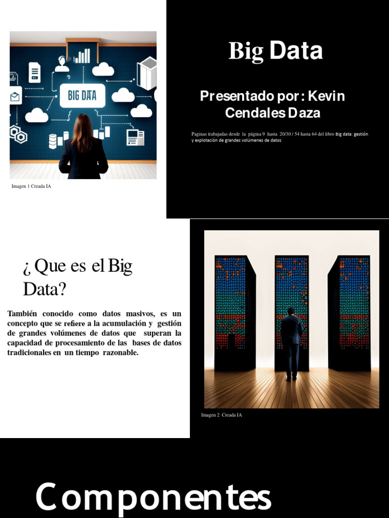 Big Data - Kevin David Cendales Daza | PDF | Datos | Apache Hadoop